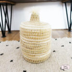 Moroccan basket to store small items, handmade in Morocco